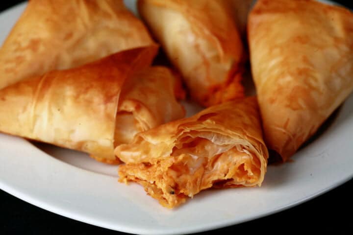 Phyllo Crab Triangles Recipe - Celebration Generation