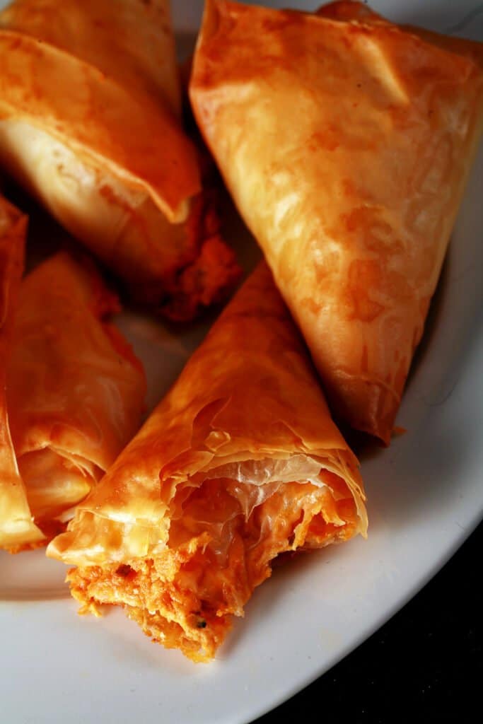 Phyllo Crab Triangles Recipe - Celebration Generation