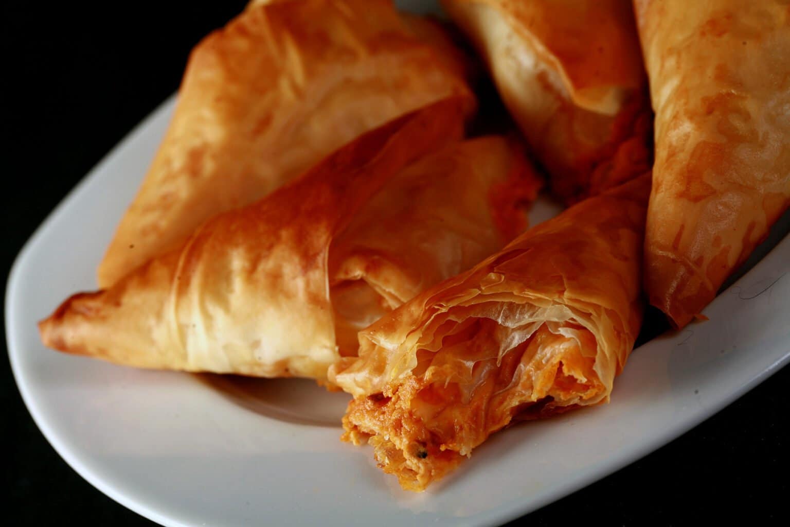 Phyllo Crab Triangles Recipe - Celebration Generation