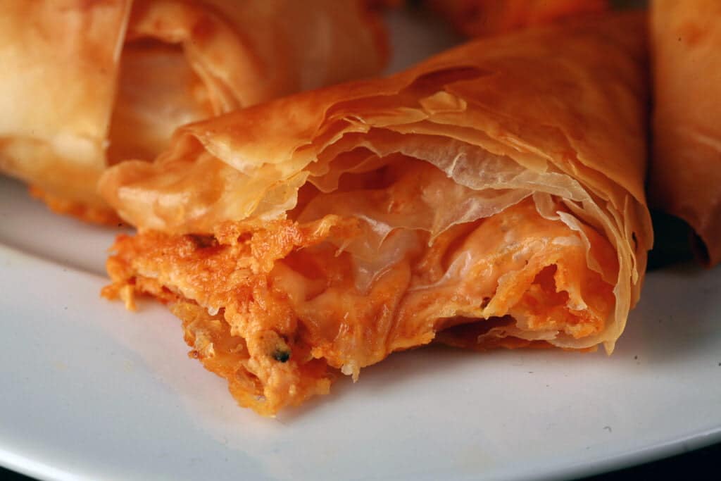 Phyllo Crab Triangles Recipe - Celebration Generation