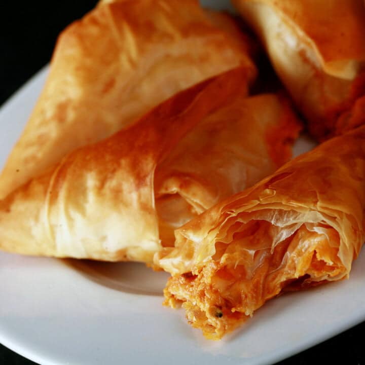 Phyllo Crab Triangles Recipe - Celebration Generation