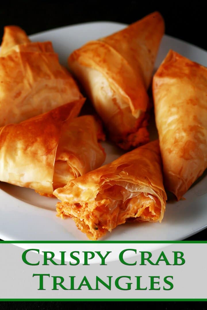 Phyllo Crab Triangles Recipe - Celebration Generation