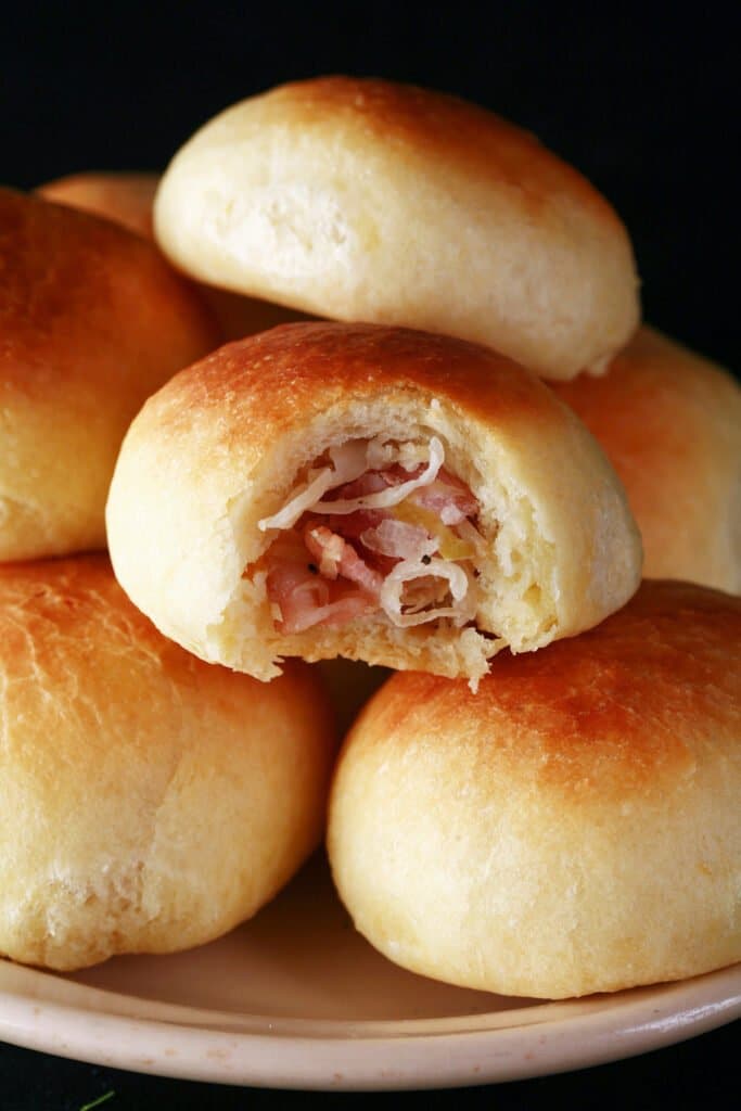 Piroshki - Pyrizhky / Bacon Sauerkraut Balls - Celebration Generation