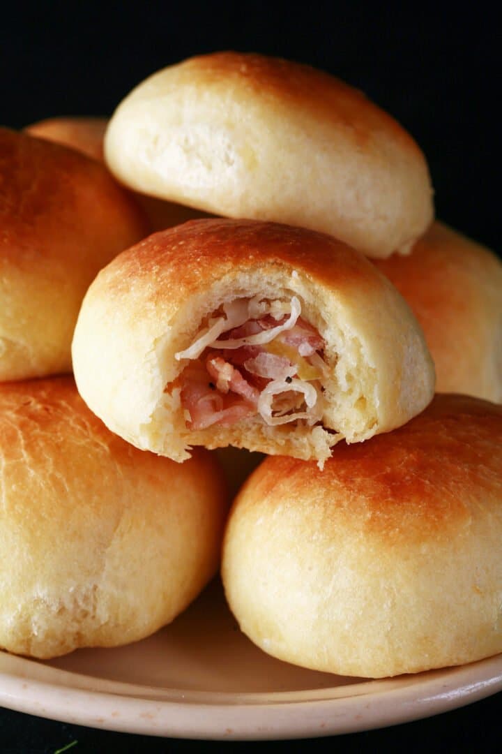 Piroshki - Pyrizhky / Bacon Sauerkraut Balls - Celebration Generation