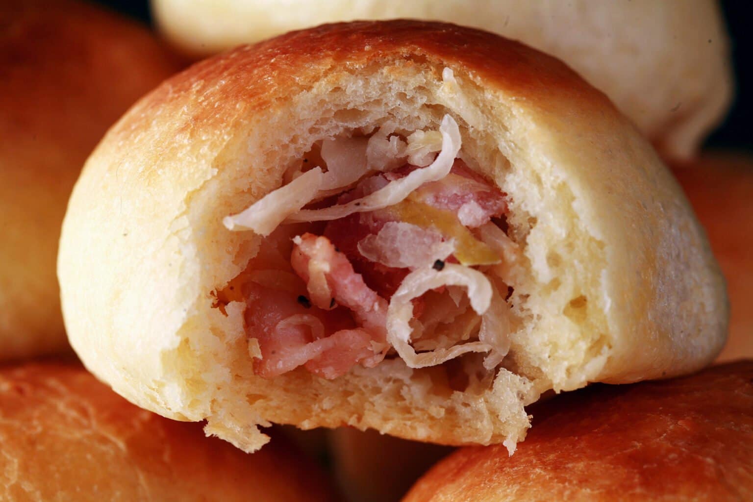 Piroshki - Pyrizhky / Bacon Sauerkraut Balls - Celebration Generation