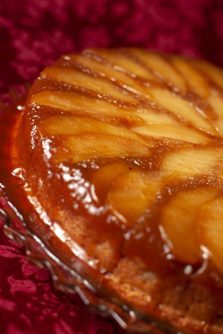 Easy Brandied Apple Upside Down Cake Recipe - Celebration Generation