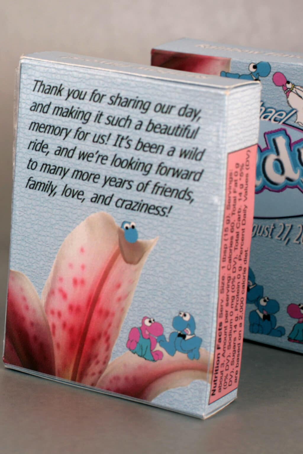 Custom Nerds Wedding Favors [DIY Personalized Candy Boxes ...