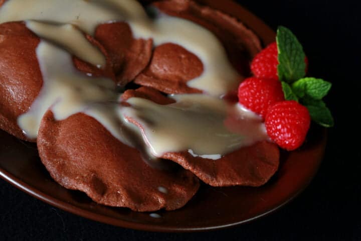Chocolate Ravioli Recipe [Dessert Ravioli] - Celebration Generation