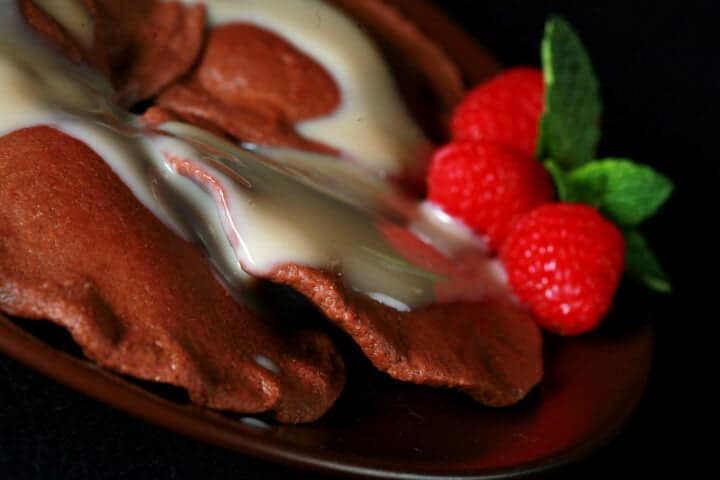 Chocolate Ravioli Recipe [Dessert Ravioli] - Celebration Generation