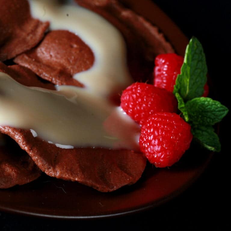 Chocolate Ravioli Recipe [Dessert Ravioli] - Celebration Generation