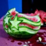 How to Carve a Stars and Stripes Watermelon - Celebration Generation