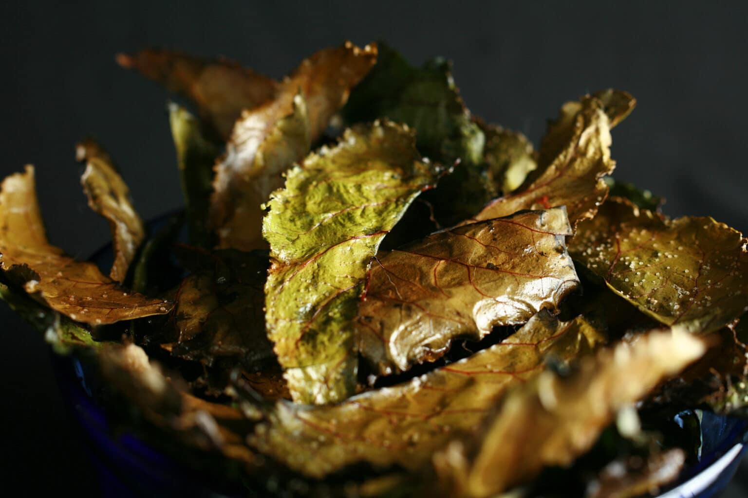 Roasted Beet Green Chips - Celebration Generation