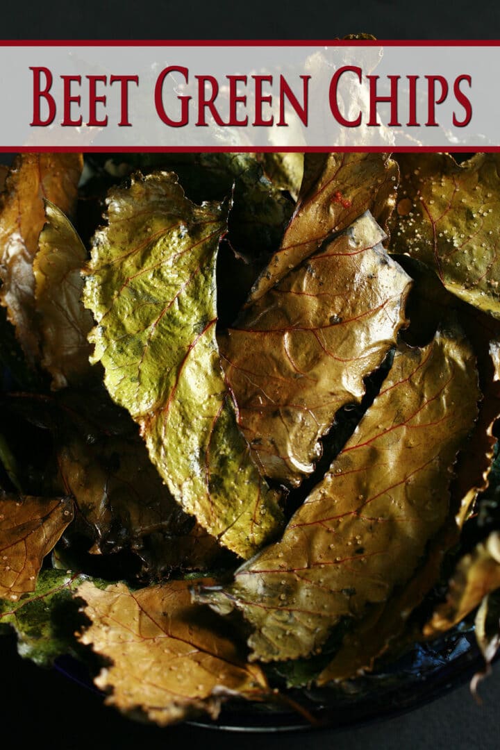 Roasted Beet Green Chips - Celebration Generation