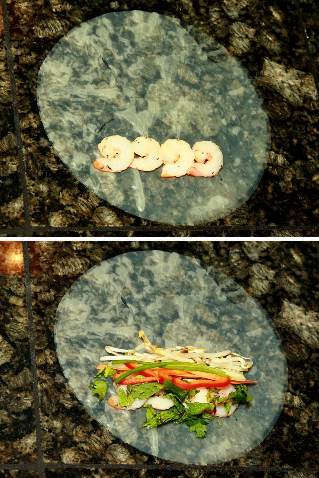 Curried Shrimp Spring Rolls - Celebration Generation