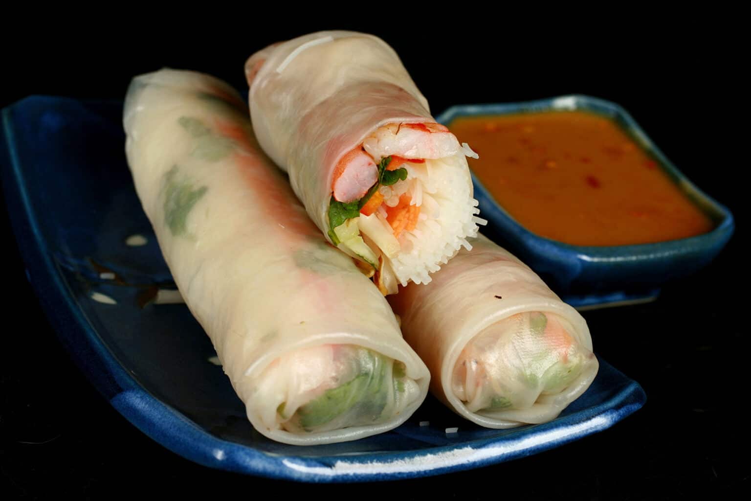 Curried Shrimp Spring Rolls - Celebration Generation