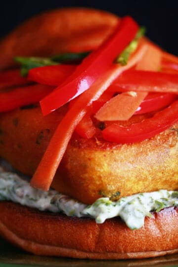 Paneer Burger [Indian Cheese Burgers!] - Celebration Generation