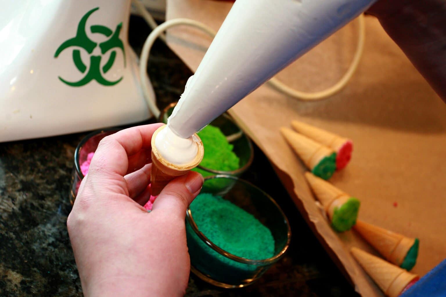 Homemade Marshmallow Cones - Celebration Generation