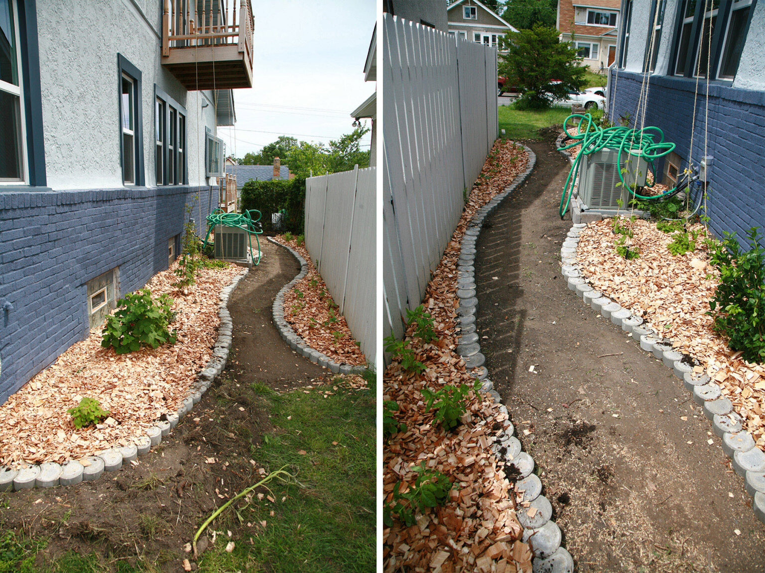 DIY Wood Slice Pathway - Celebration Generation