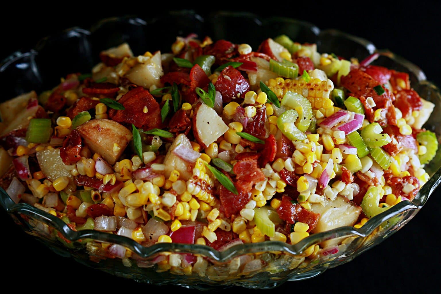 Roasted Corn & Potato Salad - Celebration Generation