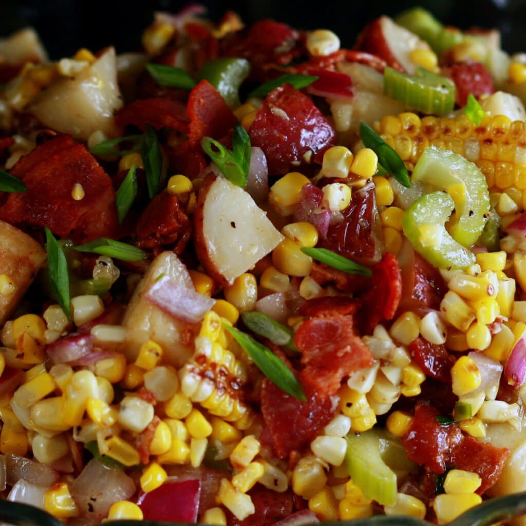 Roasted Corn & Potato Salad - Celebration Generation