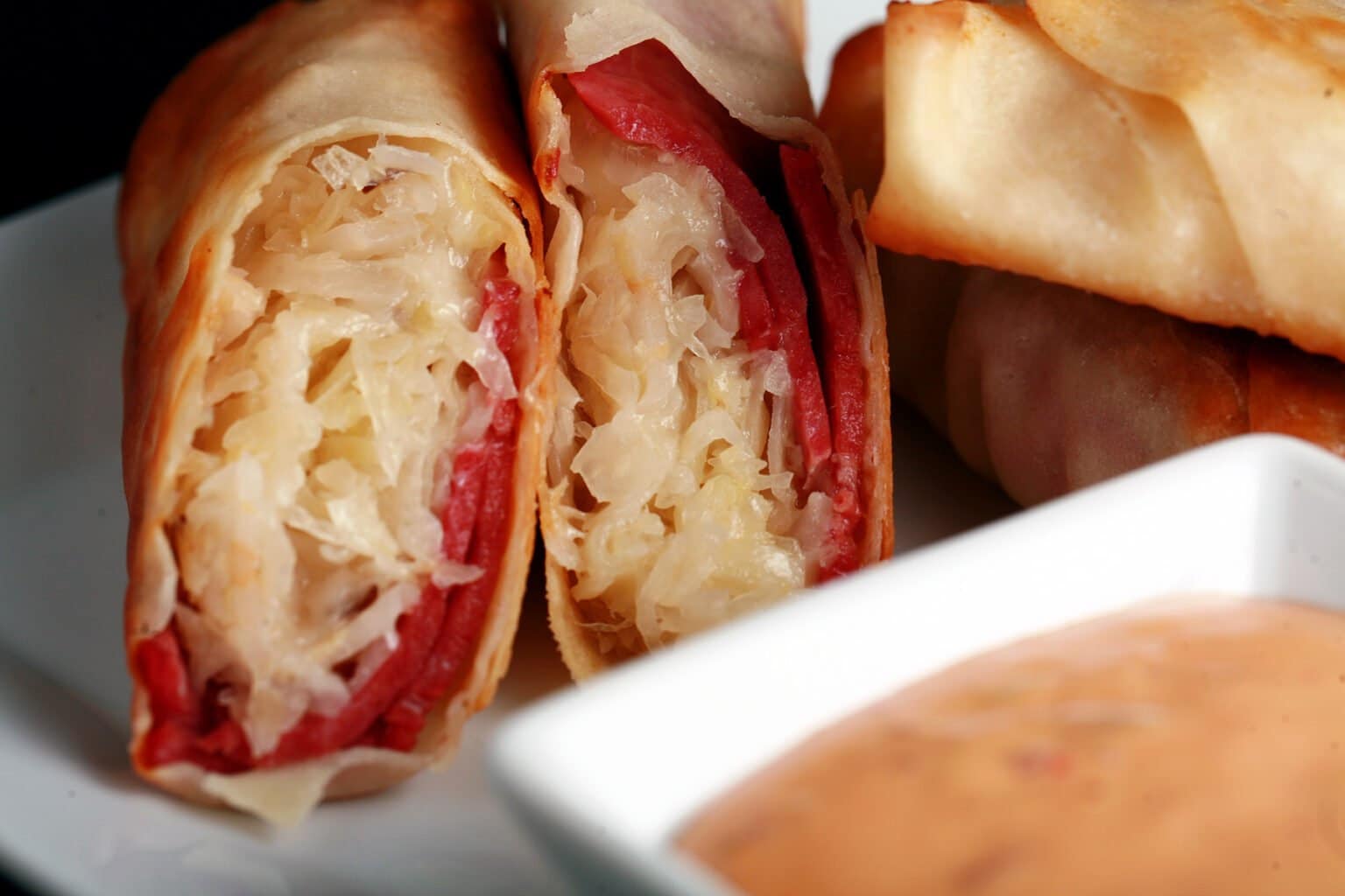Easy Reuben Egg Rolls Recipe - Baked, Deep Fried, or Air Fried