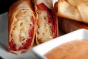 Easy Reuben Egg Rolls Recipe - Baked, Deep Fried, or Air Fried