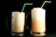 Boozy Sparkling Cider Float - Celebration Generation