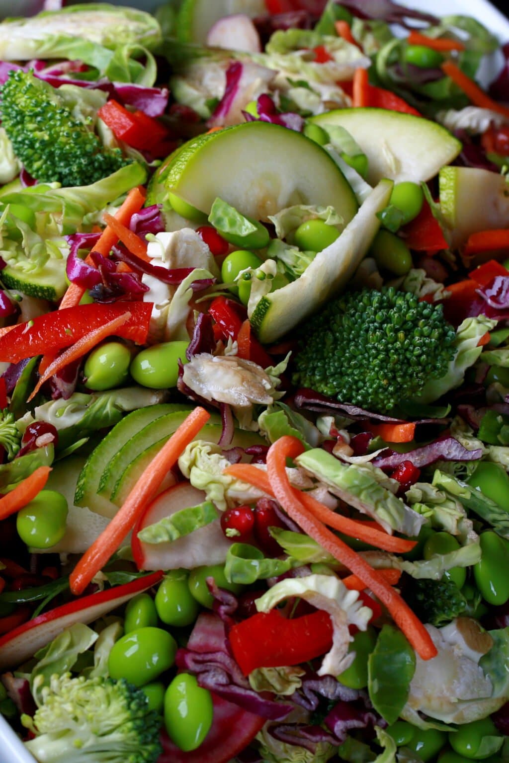 Rainbow Salad with Carrot Dressing - Celebration Generation