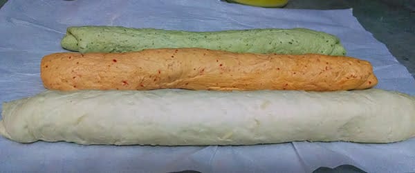 Tri-Colour Bread Braid - Celebration Generation