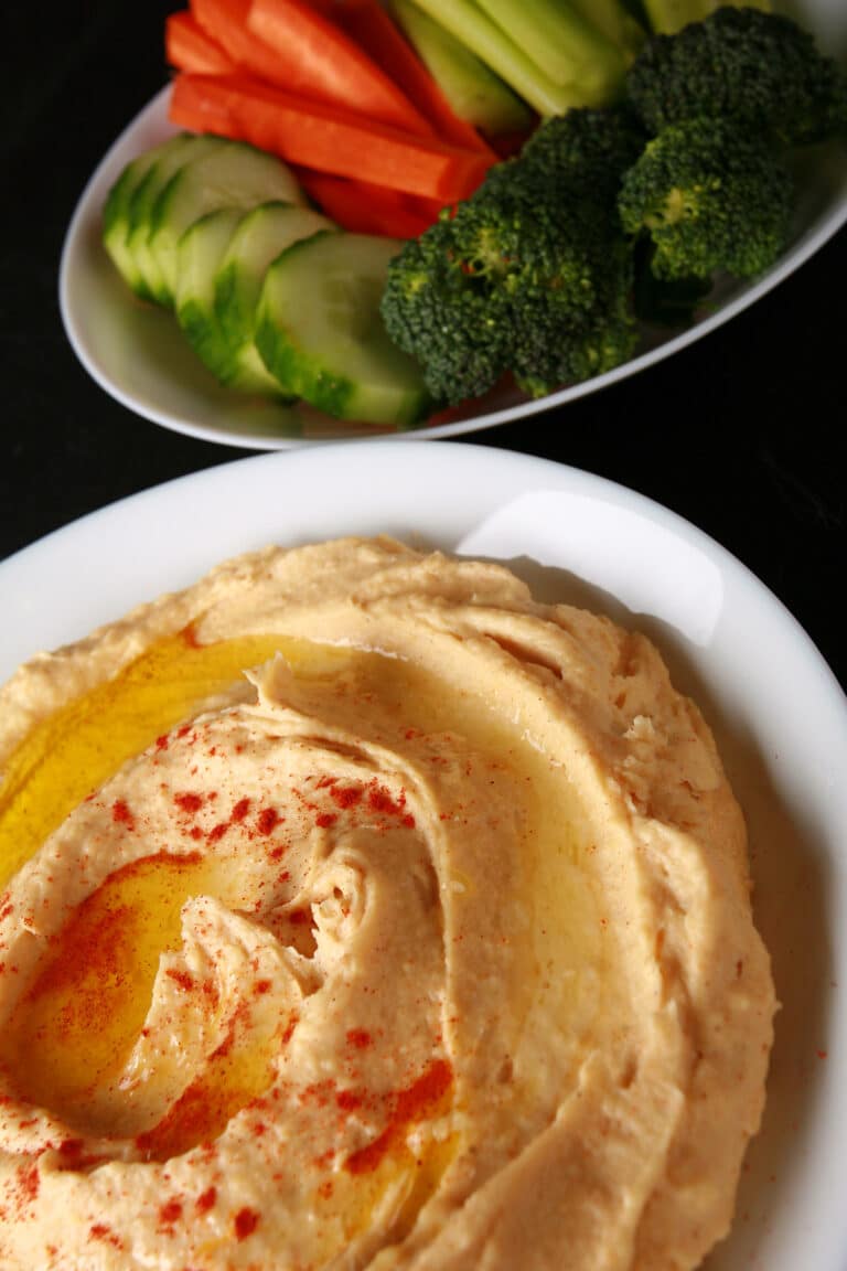 Easy, Smooth Hummus Recipe [Creamy Homemade Hummus] - Celebration ...