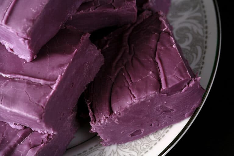 Ube White Chocolate Fudge - Celebration Generation