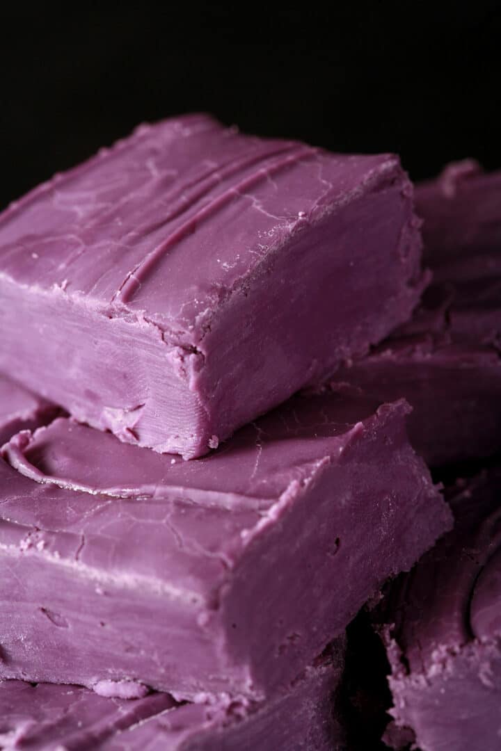 Ube White Chocolate Fudge - Celebration Generation