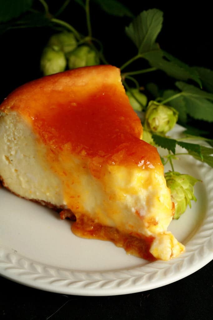 Hopped Cheesecake with Citrus Glaze - Celebration Generation