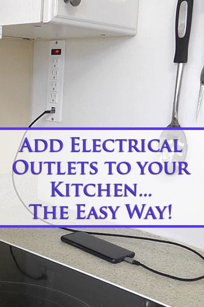 Add Electrical Outlets to your Kitchen - Celebration Generation