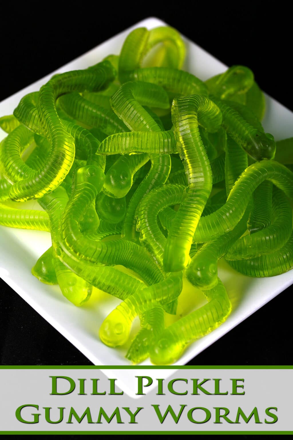 Homemade Dill Pickle Gummy Worms Recipe - Celebration Generation