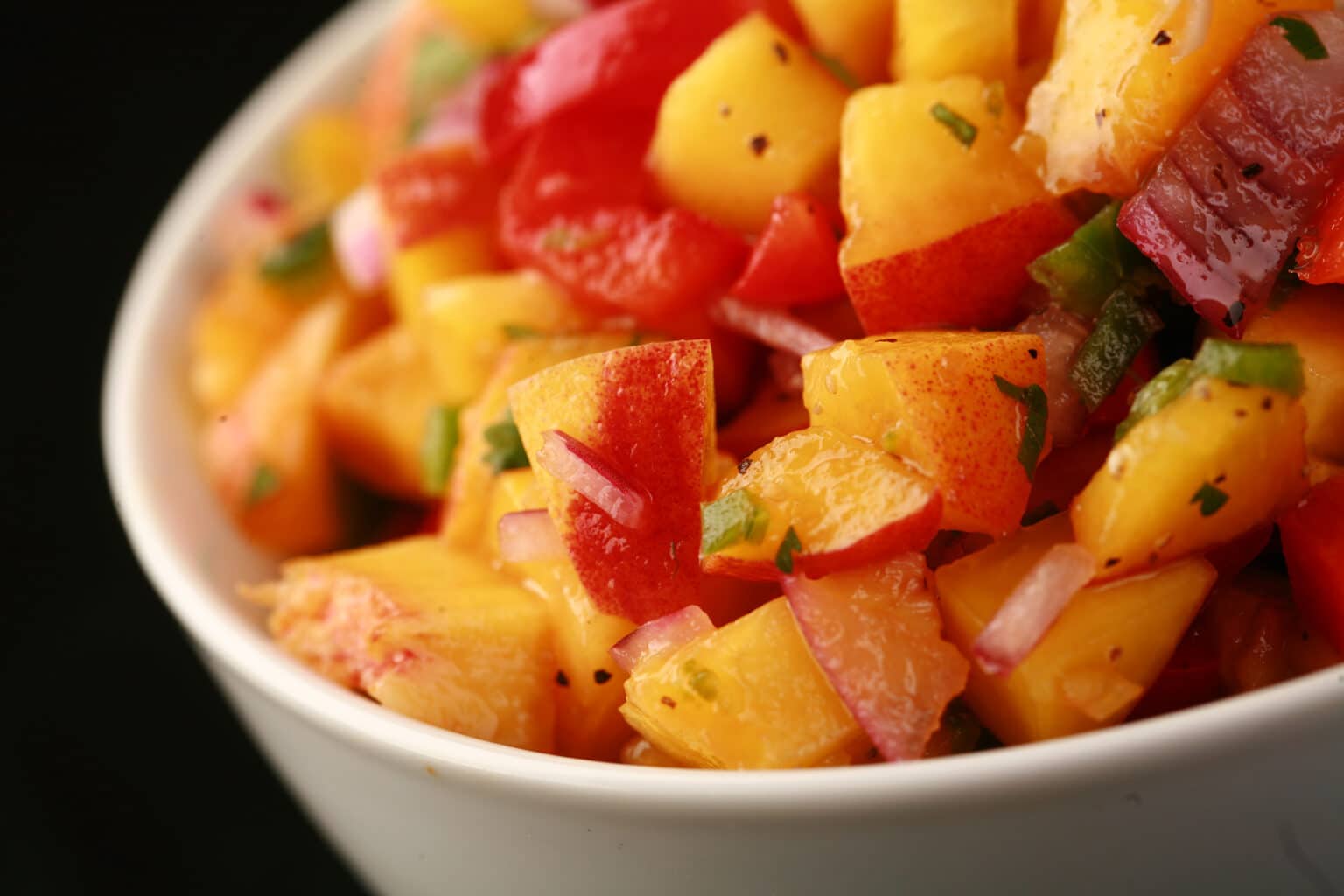 Fresh Peach Salsa Recipe - Celebration Generation
