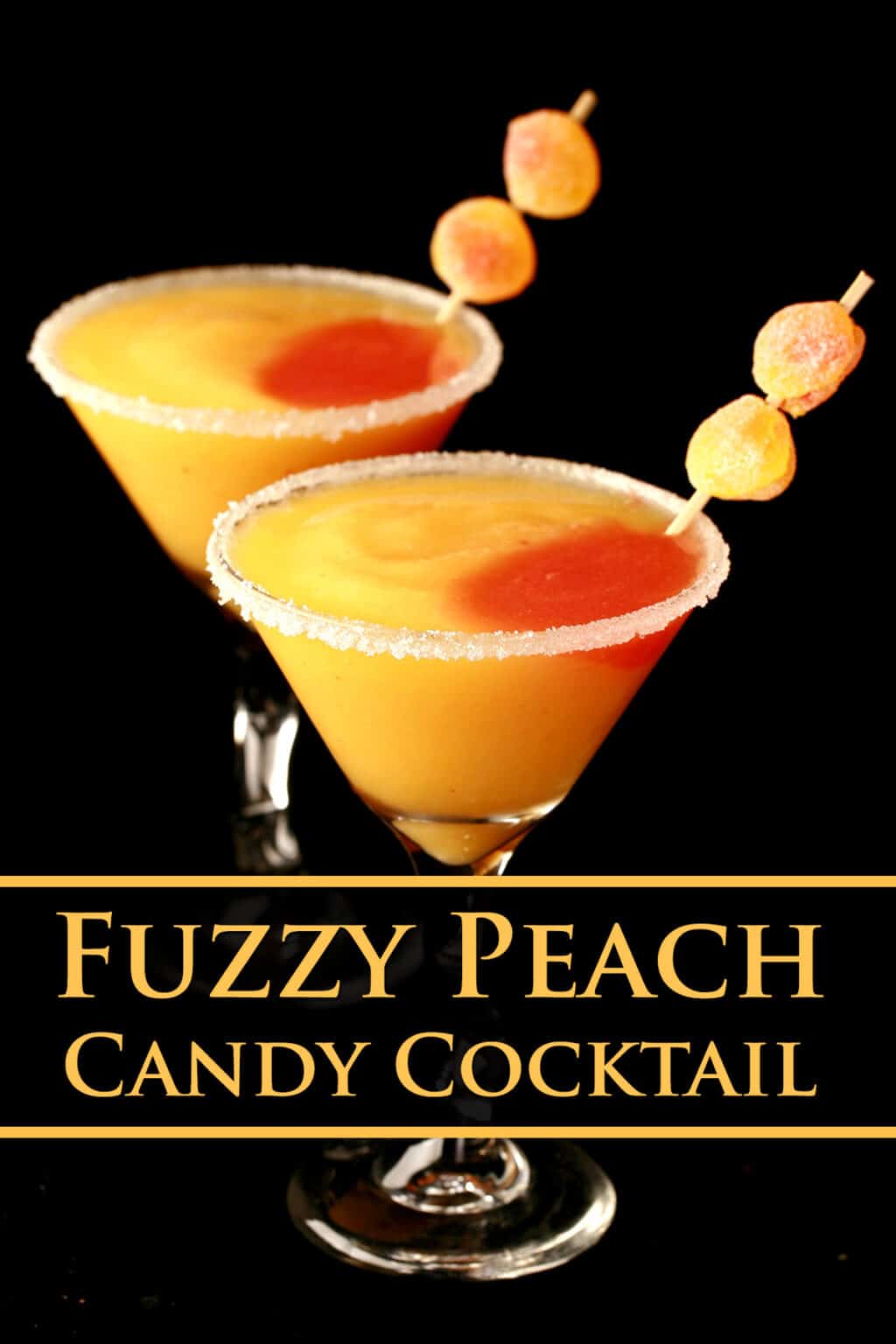 Fuzzy Peach Candy Cocktail - Celebration Generation