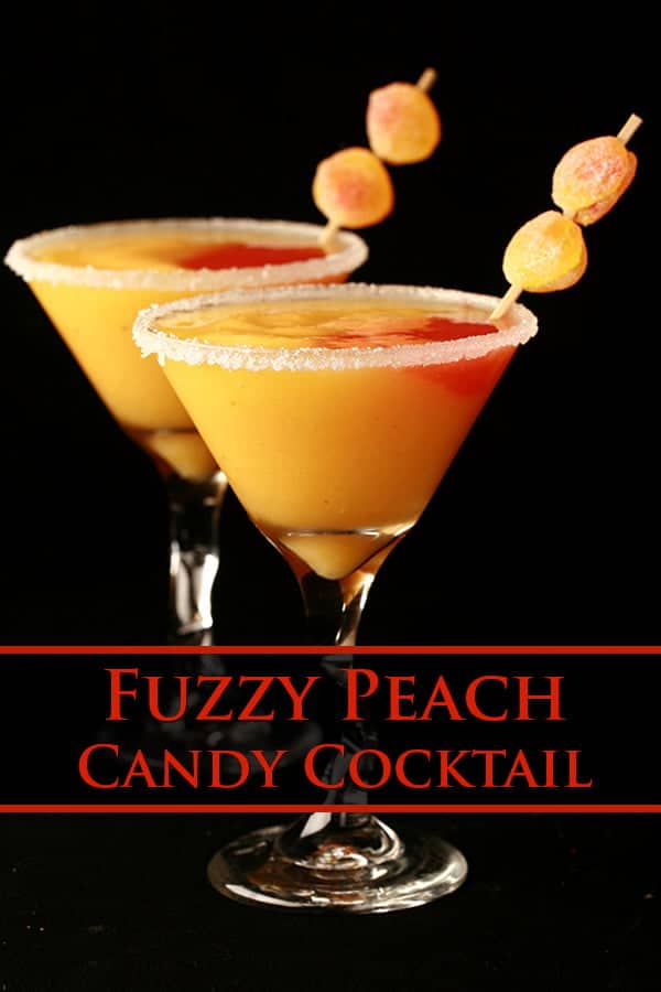 Fuzzy Peach Candy Cocktail - Celebration Generation