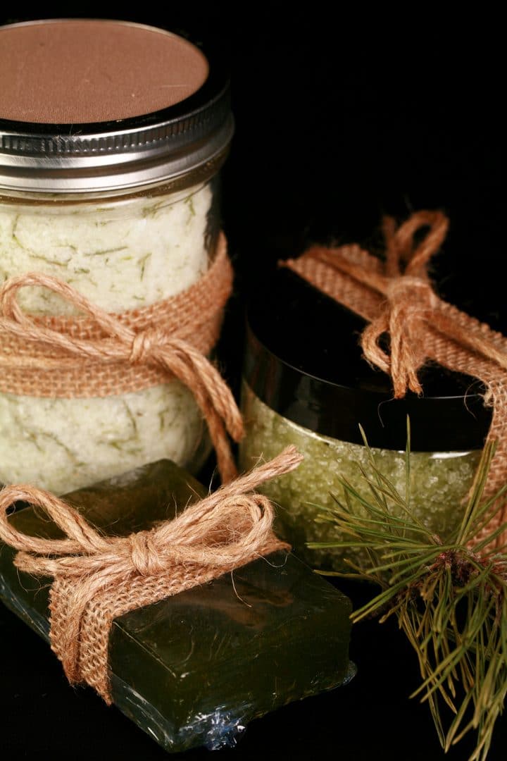 DIY Citrus and Cedar Bath Set - Celebration Generation