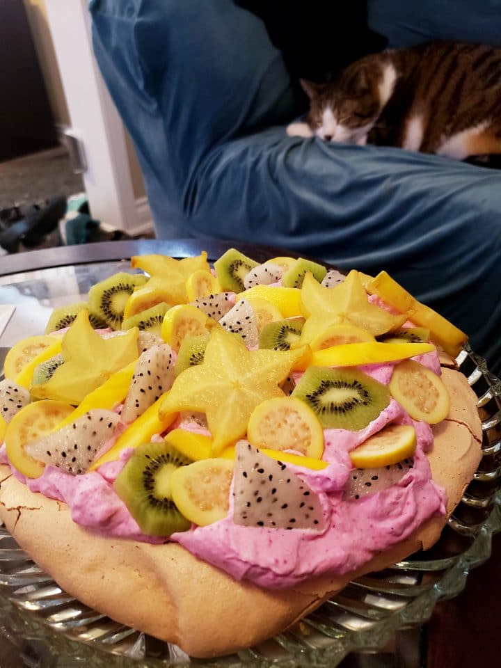 Tropical Dragon Fruit Pavlova Recipe - Celebration Generation