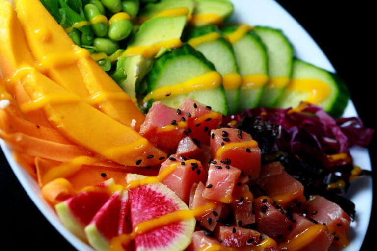 Tuna Mango Poke - Celebration Generation