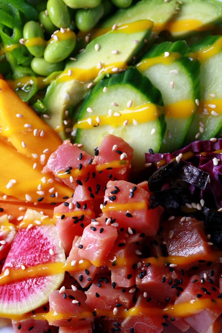 Tuna Mango Poke - Celebration Generation