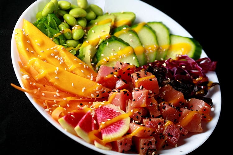 Tuna Mango Poke - Celebration Generation