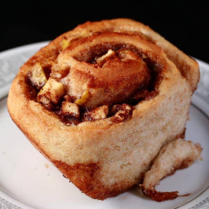 Apple Cinnamon Rolls Recipe [with Maple Icing] - Celebration Generation