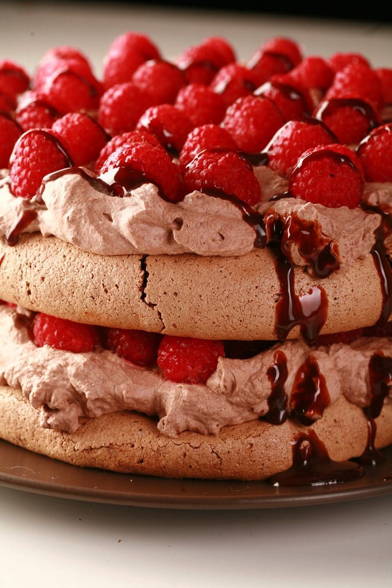 Chocolate Raspberry Pavlova Recipe - Celebration Generation