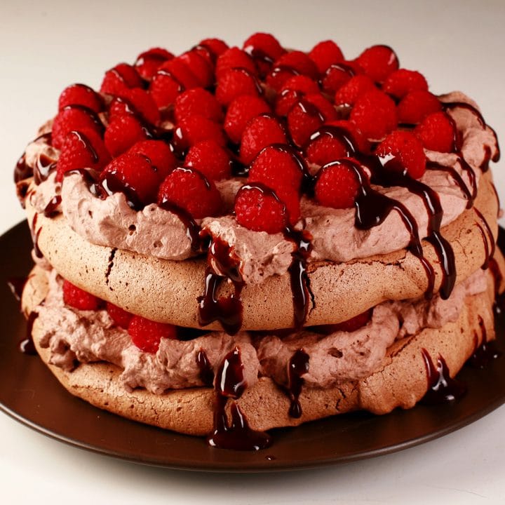 Chocolate Raspberry Pavlova Recipe - Celebration Generation