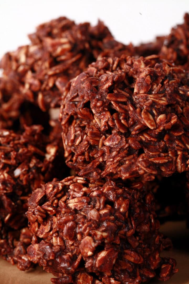 No Bake Chocolate Haystack Cookies - Celebration Generation