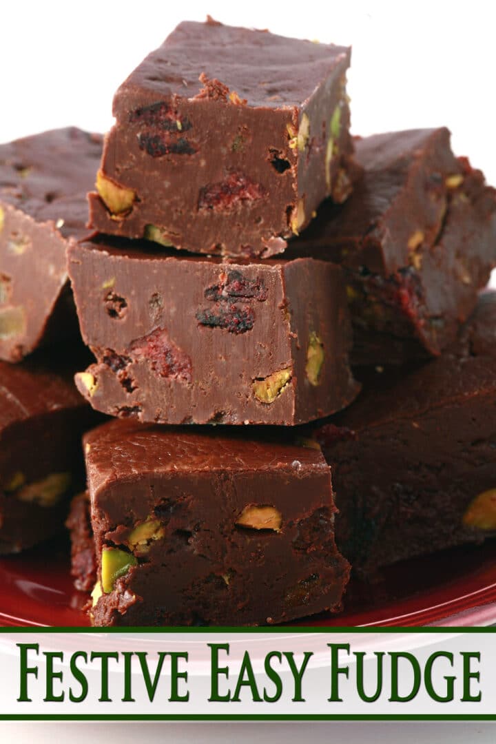 Festive Easy Christmas Fudge Recipe - Celebration Generation
