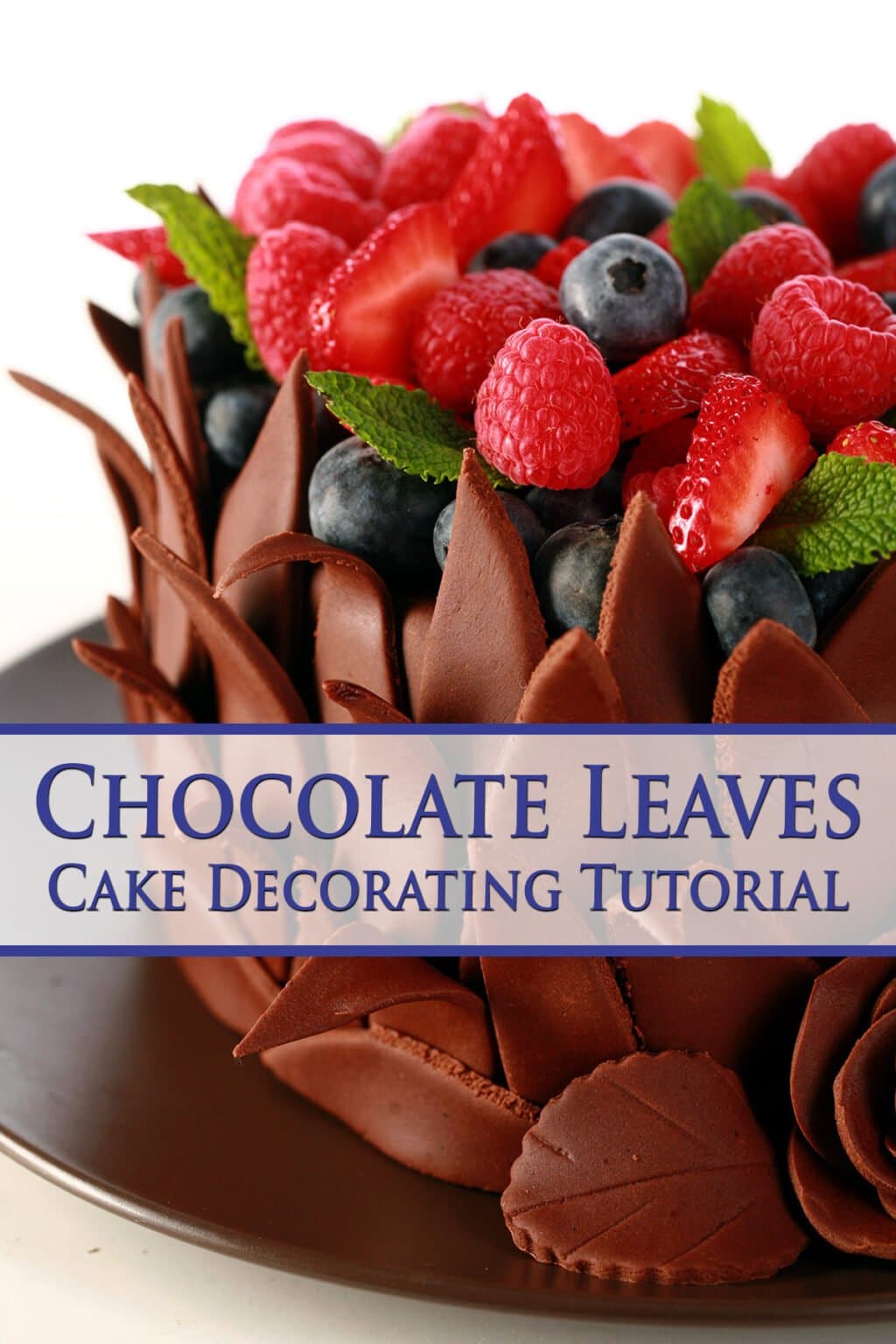 Chocolate Leaves Cake Decorating Tutorial - Celebration Generation