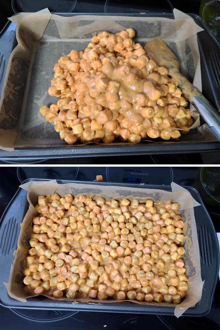 Easy Butterscotch Confetti Squares - Celebration Generation